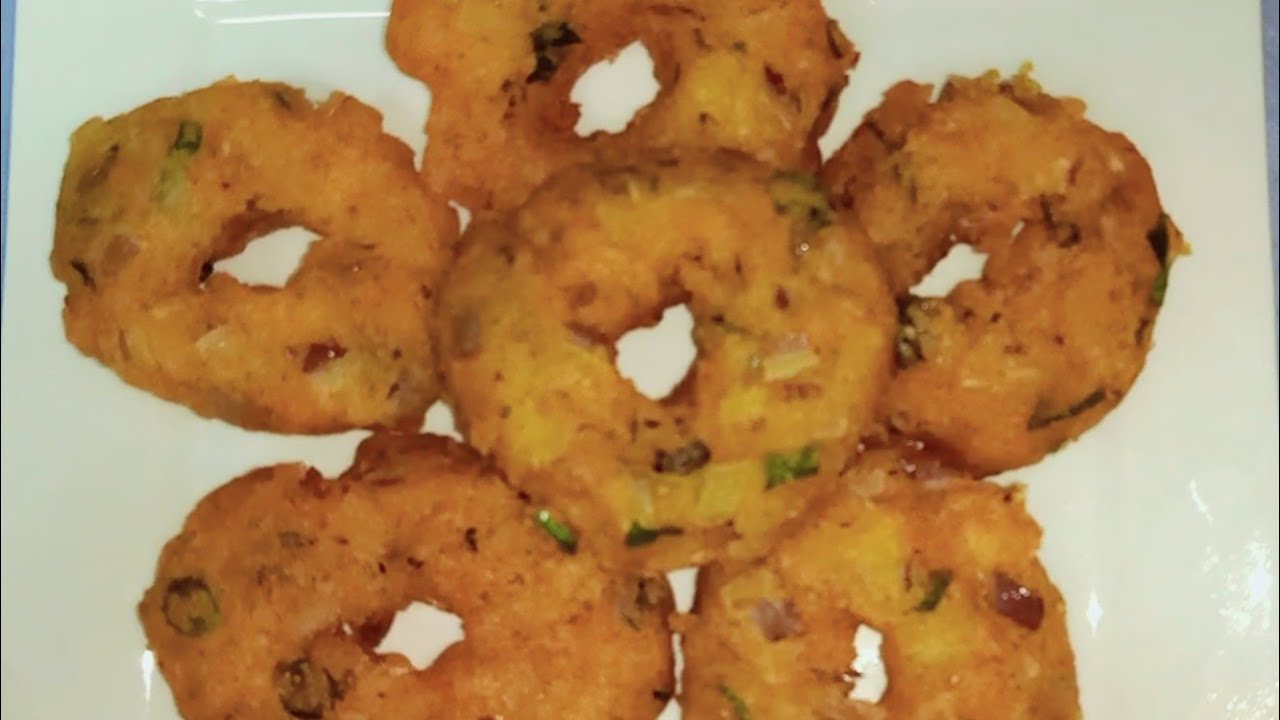 Rice vada RecipeII Left over Rice Vada Evening Snack II My Happiness ...