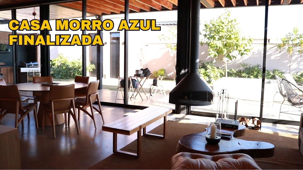 Como Ficou a Casa Morro Azul? Confira! | Arq. Paulo Trigo | Arquitetura ...