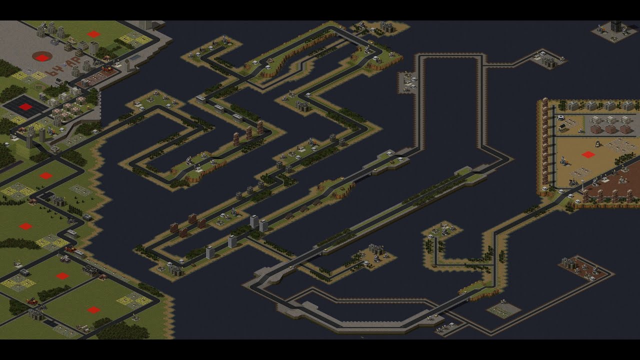 Red Alert 2: America Rocketeer vs 7 Brutal AI - Map DL link in the ...