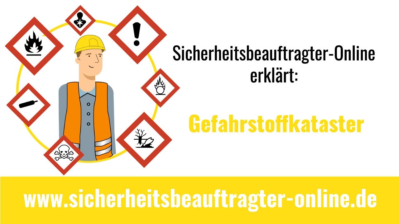 Gefahrstoffkataster | Die Erklärung für Sicherheitsbeauftragte ...