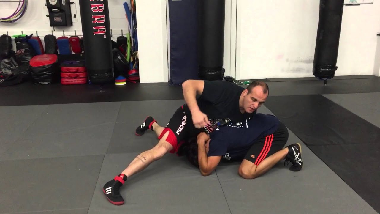 Wrestling & MMA Hybrid Technique (Go Behind) - YouTube