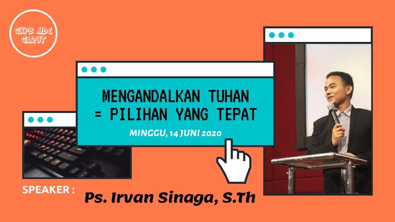 IBADAH ONLINE | GKPB MDC Garut | Minggu, 14 Juni 2020 - YouTube