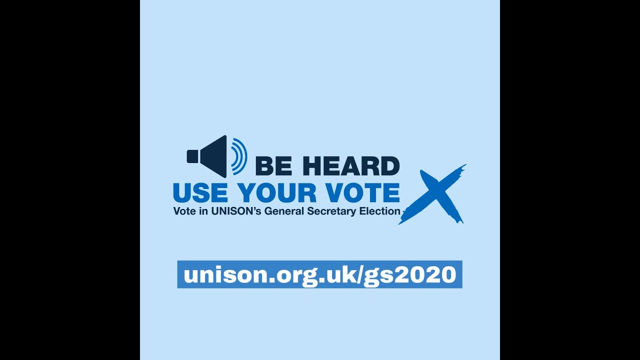 The BIG vote – UNISON's general secretary election - YouTube