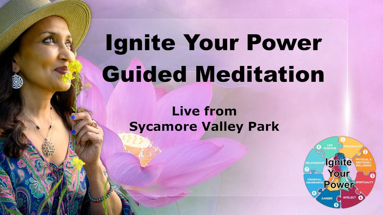 Ignite your Power - May 4th Guided Meditation in the Park - YouTube
