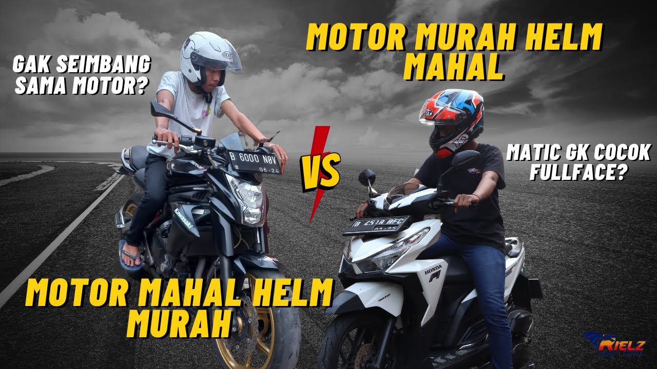 MOTOR MATIC GAK COCOK HELM FULLFACE ? YANG COCOK GIMANA - YouTube