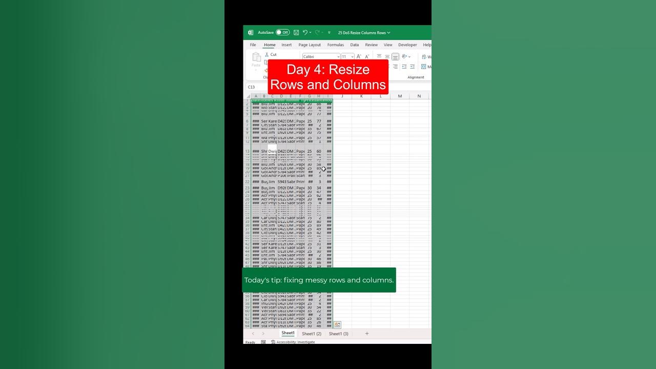 Quickly Resize Rows And Columns 12daysofspreadsheets workhacks quickly-resize-rows-and-columns-12daysofspreadsheets-workhacks