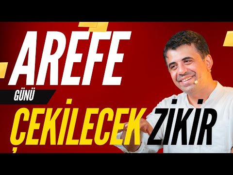 Arefe günü çekilecek zikir / Abdullah Yuyucu