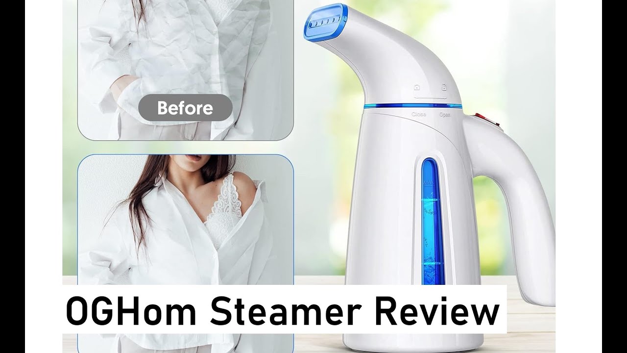 OGHom Handheld Steamer Review – Best Portable Wrinkle Remover - YouTube