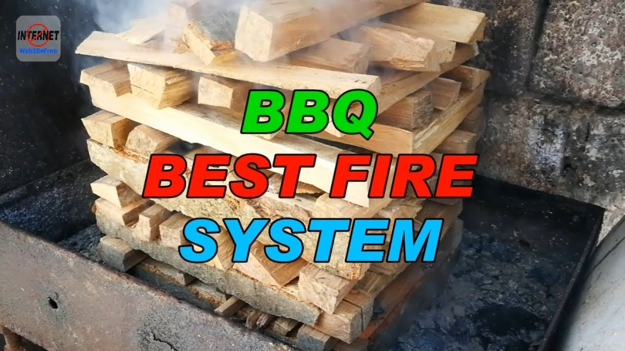 BEST BBQ WOODS FIRE SYSTEM [HOW TO] - Best Barbecue 2018 - YouTube