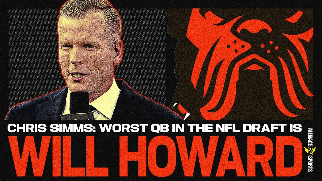Chris Simms Ranks Will Howard DEAD LAST in 2024 NFL QB Draft Class ...