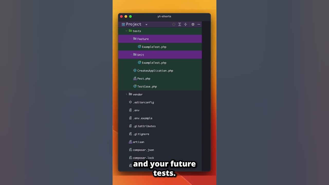 PestPHP Files & Folder Structure Explained in 60 Seconds #laravel #shorts - YouTube