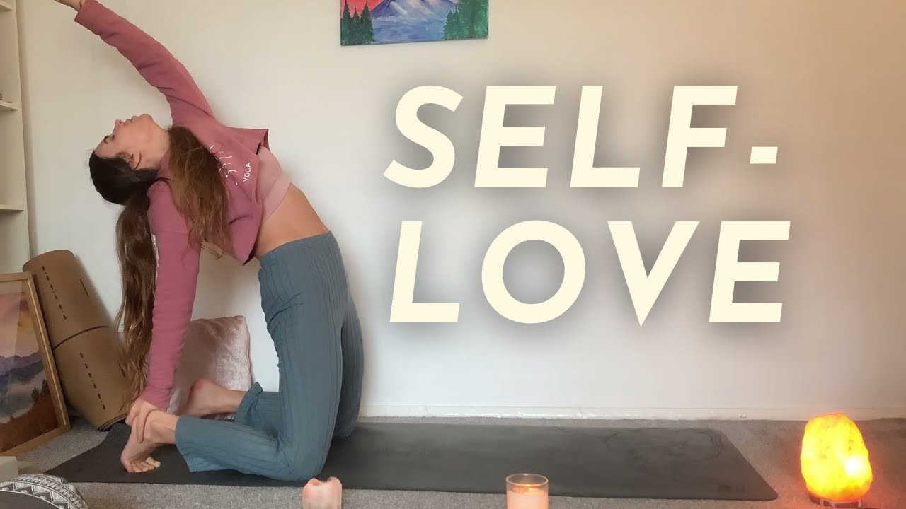 Yoga For Self-Love with Affirmations - 30-Min Gentle Flow - YouTube