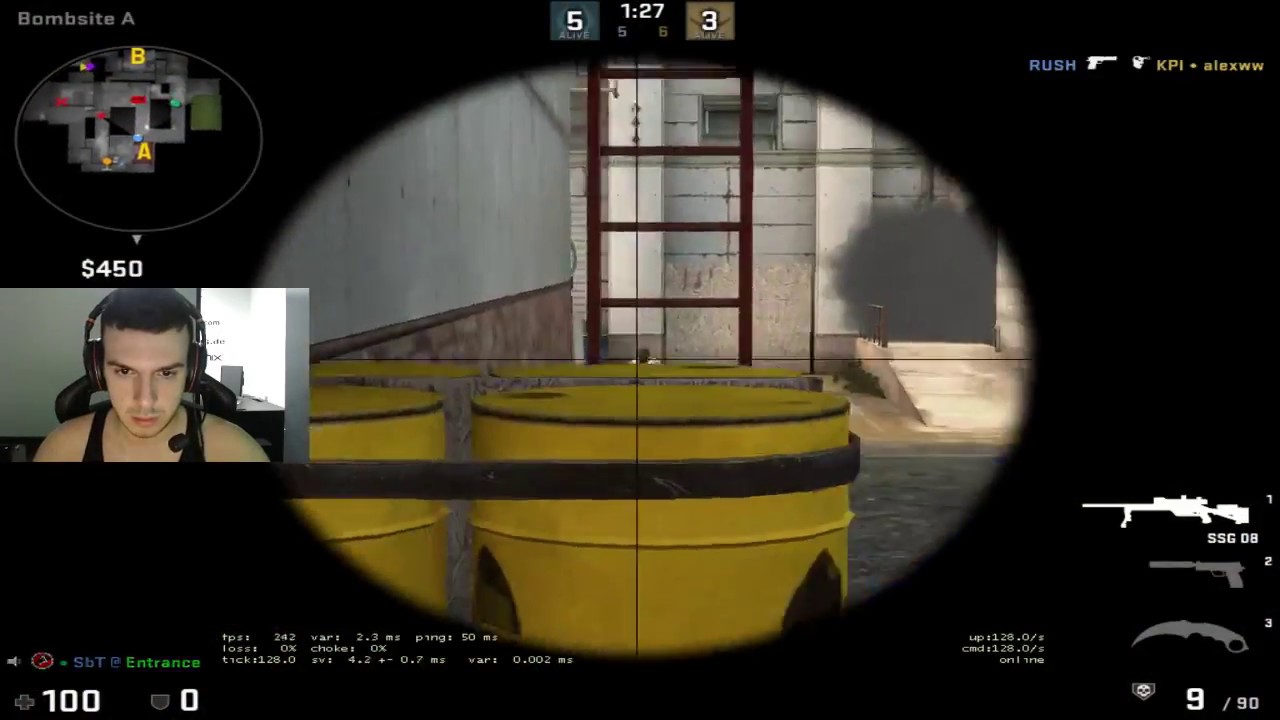 CS:GO Tarik Plays Faceit 20170627 - YouTube