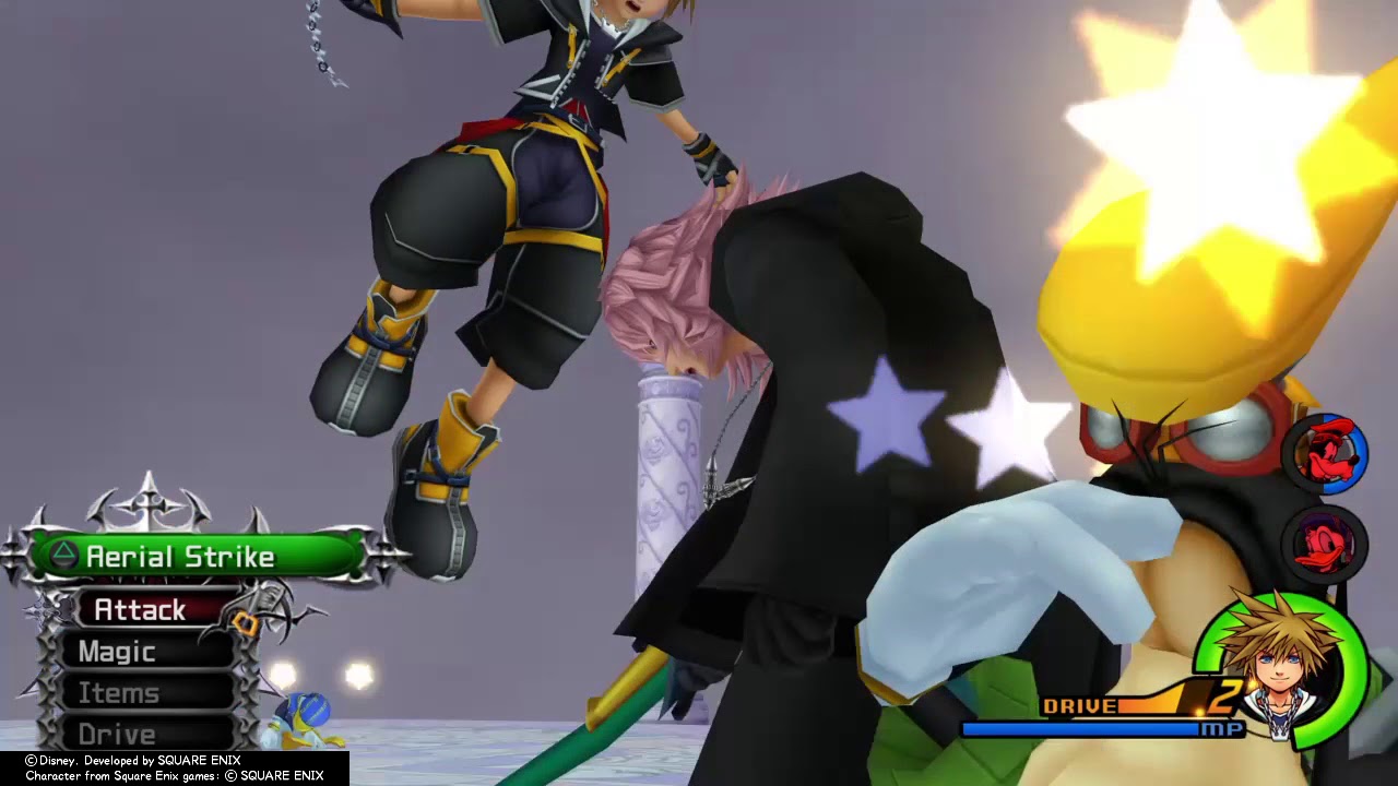 Kingdom Hearts 2.5 -Marluxia fight - YouTube