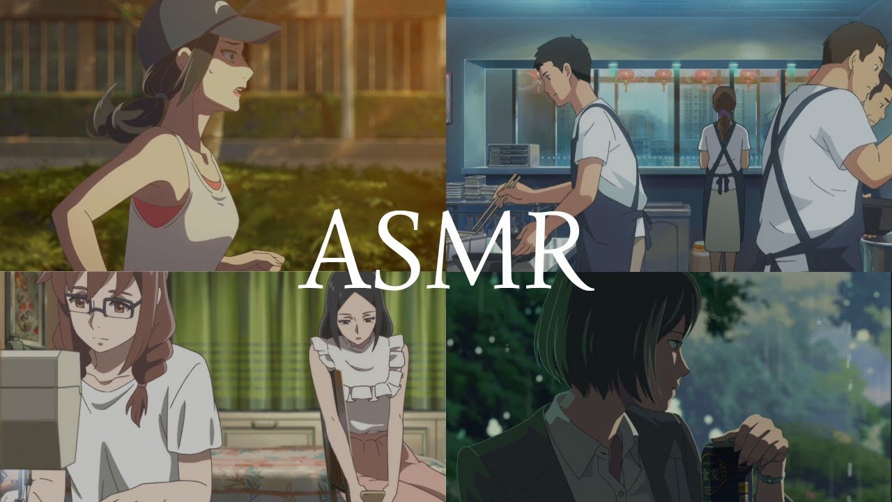 Asmr in anime - YouTube