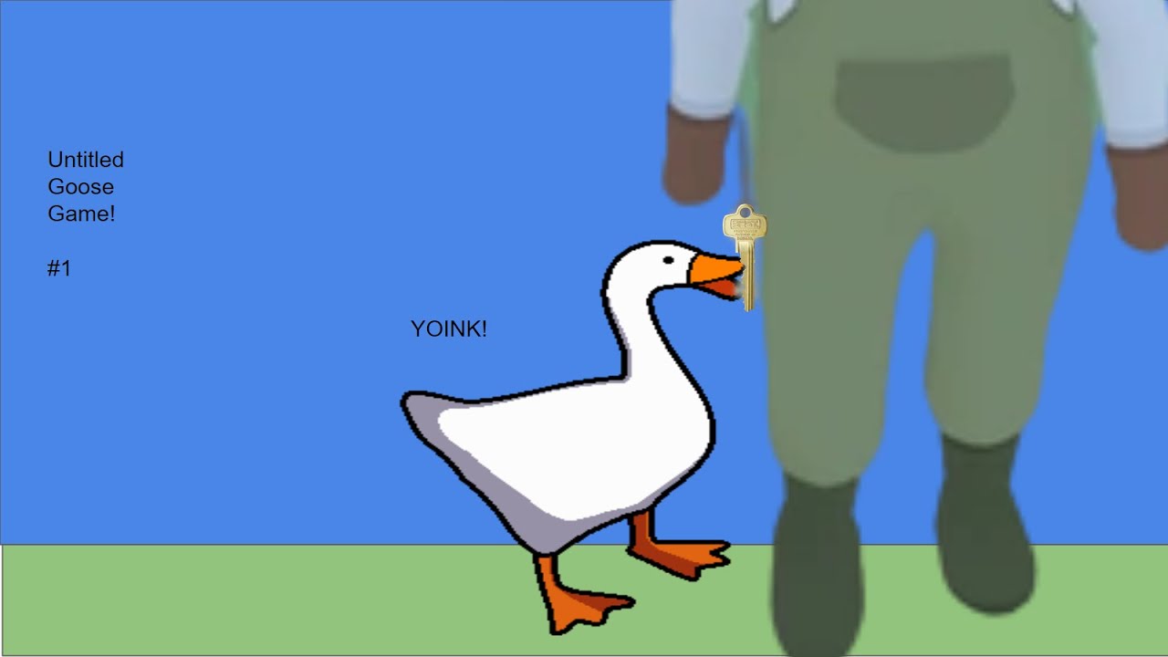 HONK! Untitled goose Game! Episode 1! - YouTube