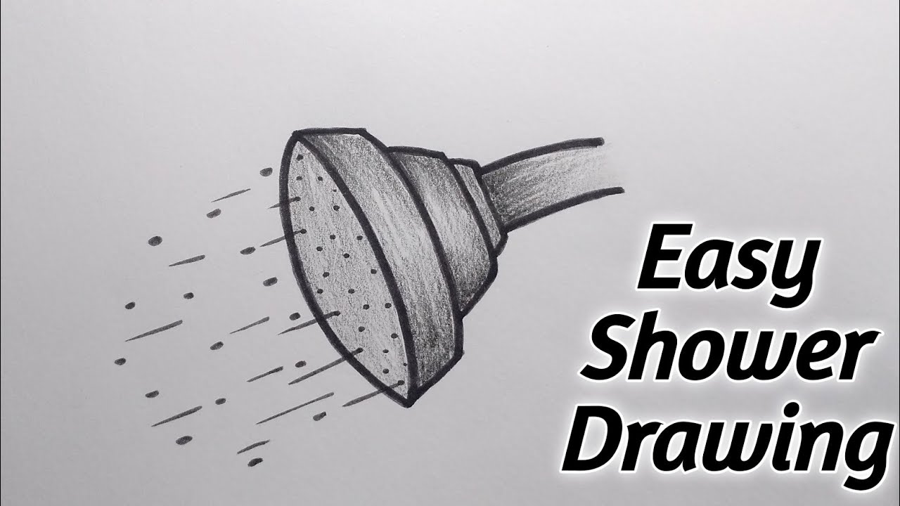 How To Draw Shower🚿// Shower Drawing// Easy Shower Drawing - YouTube
