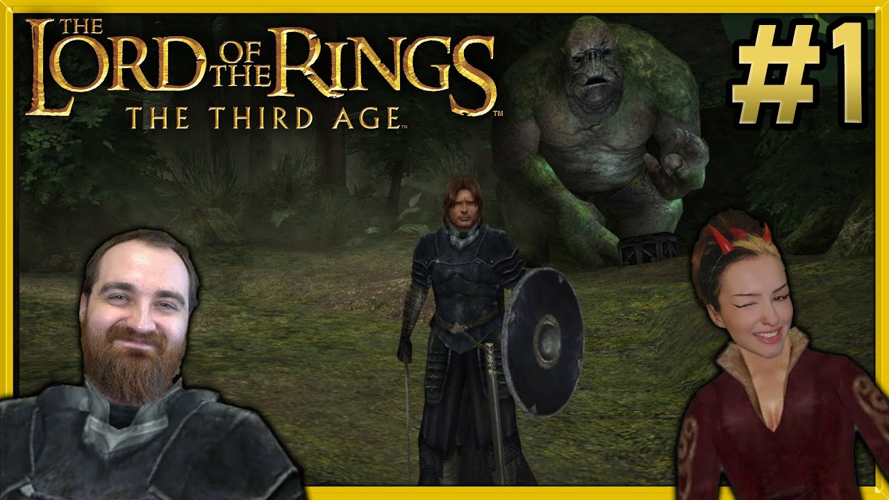 Meet our Heroes! Lord of the Rings The Third Age Gameplay with ...
