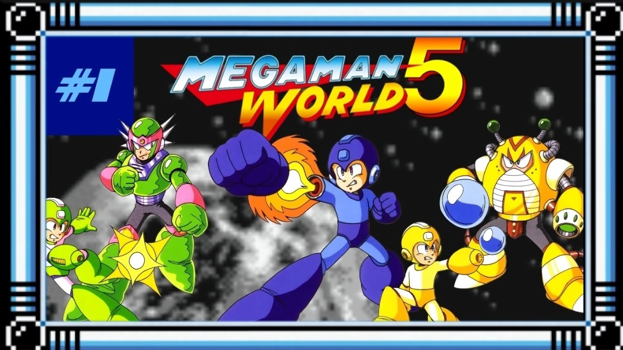 Mega Man World 5 Playthrough: Part 1 - The Snapchat Filter Takeover ...
