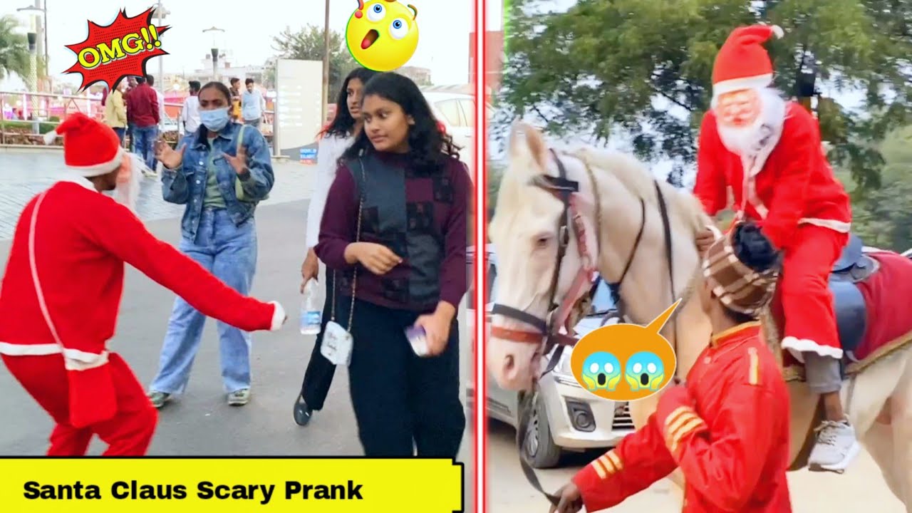 Crazy Santa Prank 😳😱 Christmas Special Prank 2022 by Noty Rohit - YouTube