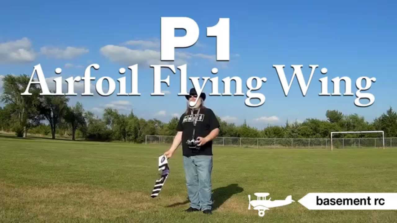 Introducing the P1 Flying Wing from Basement RC - YouTube
