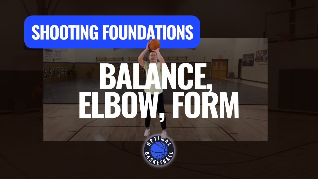 🏀 Shooting Technique | Balance, Elbow, and Form | Basketball Drills ...