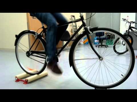 Indoor bike roller trainer Demo set patented EASY RIDE