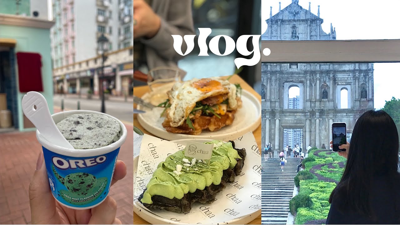 澳門VLOG🇲🇴｜3 days in Macau/ chaa cafe/ common table taipa cafe/ 澳门vlog ...