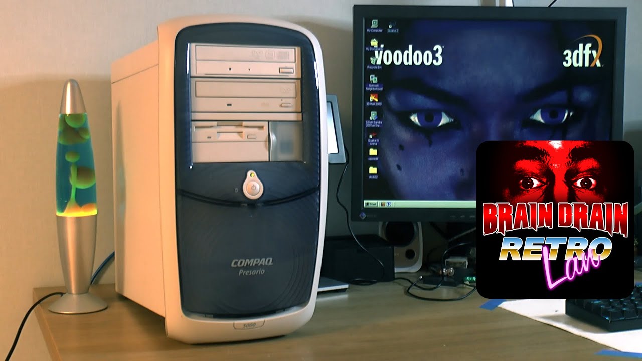 Brain Drain Game Night on my Compaq Presario 5000 - YouTube