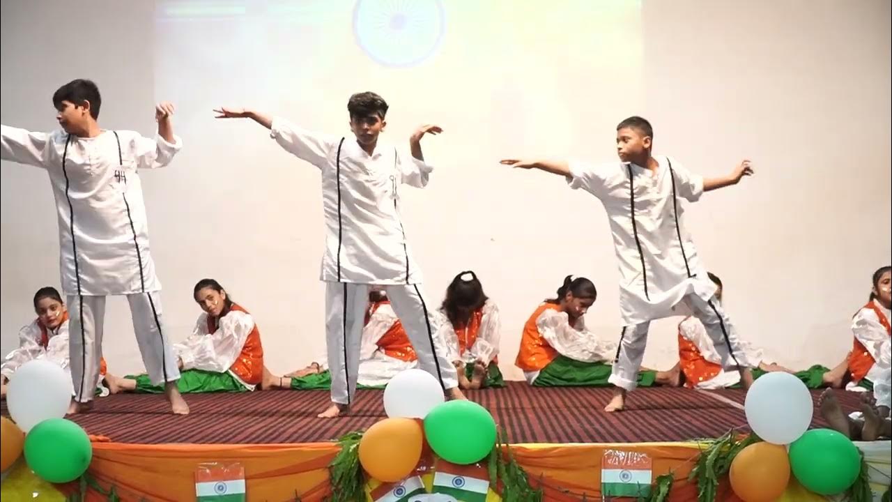 Patriotic Dance Performance ll Gyan Deep Shiksha Bharati Mathura ll 15 August 2024. - YouTube