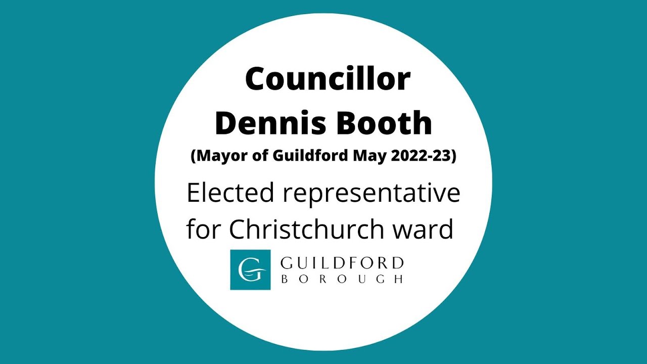 Becoming a Cllr - Cllr Dennis Booth at Guildford House Gallery - YouTube
