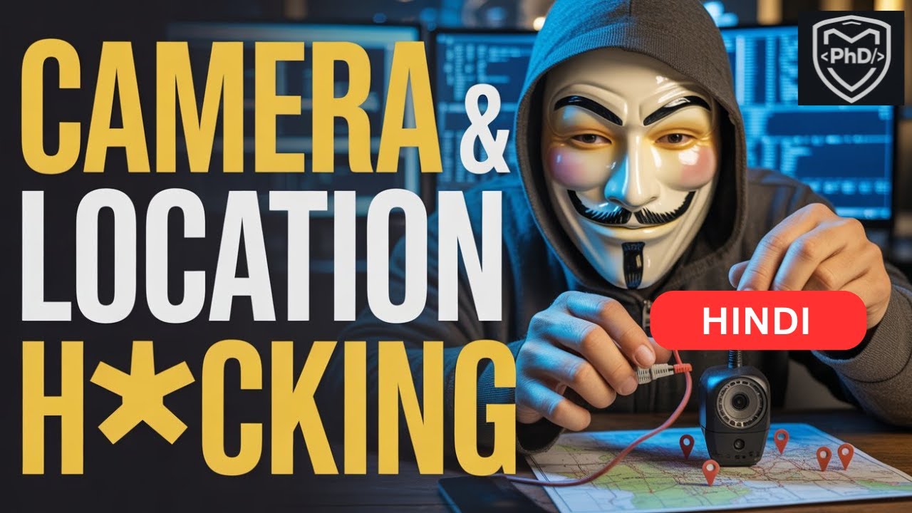How Hackers hack CAMERA & LOCATION in ONE CLICK | Ethical Hacking ...