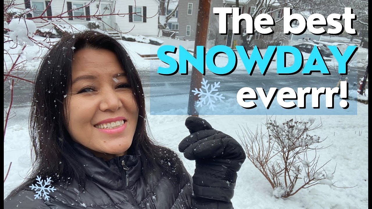 Boston SNOWDAY / #Boston #ArlingtonMA - YouTube