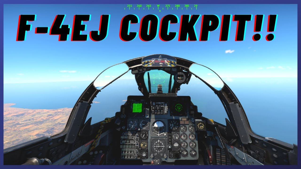 War Thunder F-4EJ KAI Cockpit!!! 2nd Dev Server - YouTube