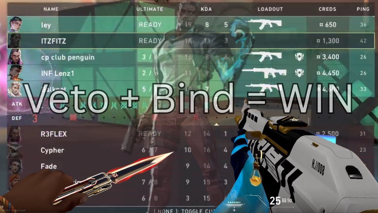 Dominating Bind 13–3 with the NEW Agent Veto! (Valorant Ranked) - YouTube