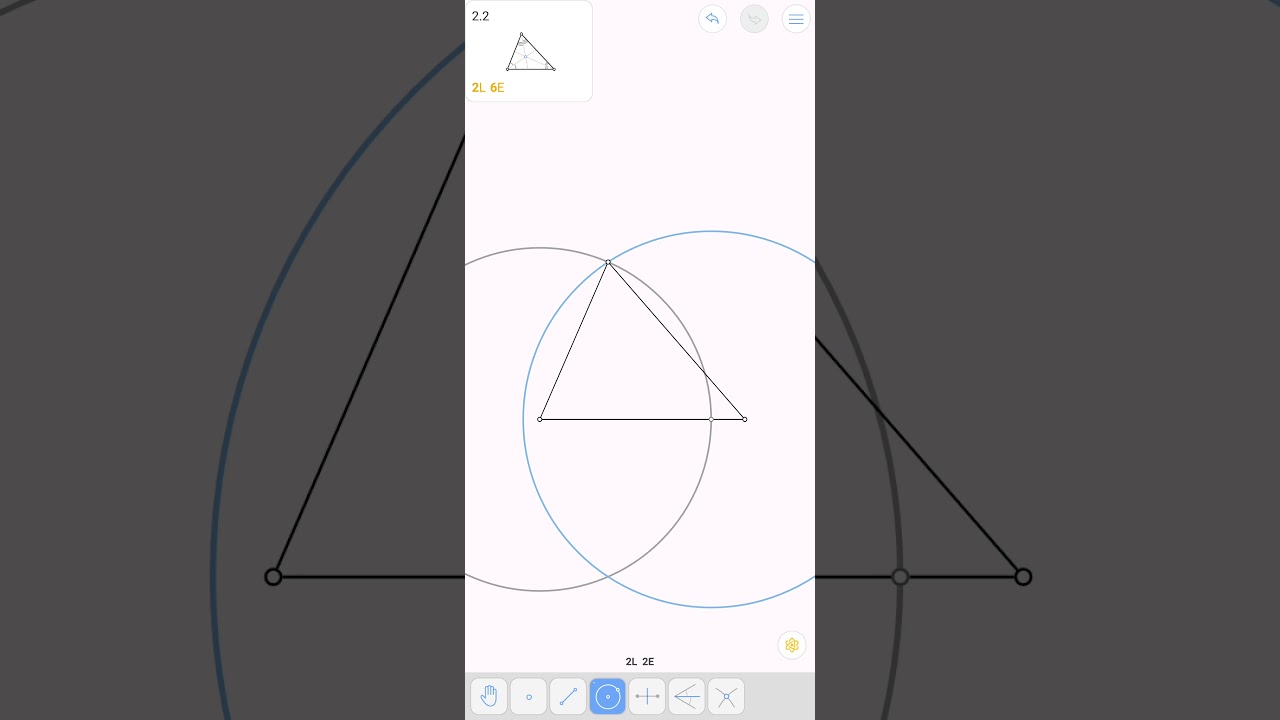 Euclidea 2.2 New All Solutions - YouTube
