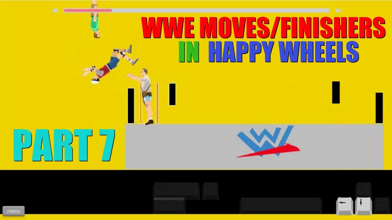 WWE Moves/Finishers in Happy Wheels - So Many RKO's - Part 7 - YouTube