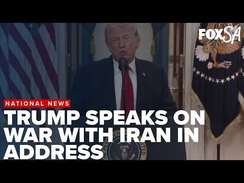 Trump addresses nation on Iran War, says conflict will end  shortly