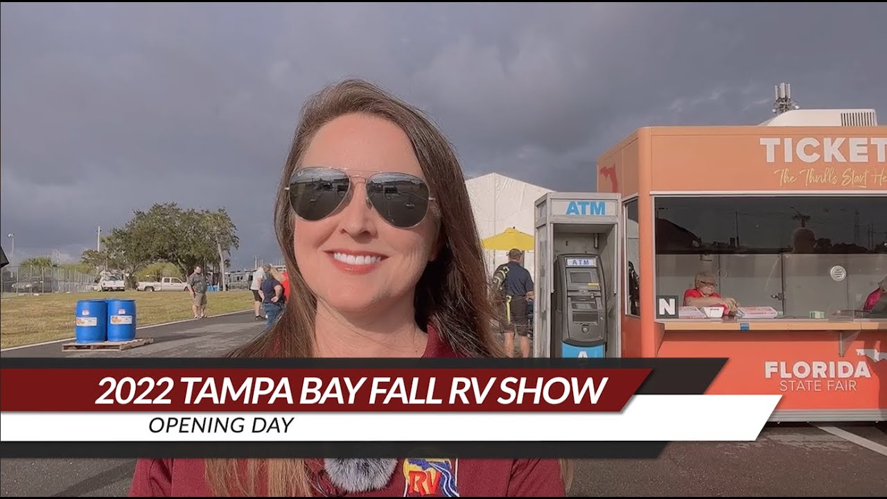 2022 Tampa Bay Fall RV Show Opening Day - YouTube