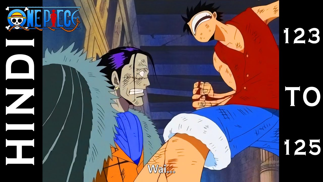 One Piece Episode 123 to 125 in HINDI Explained - YouTube