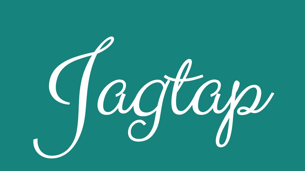 Jagtap Name Logo
