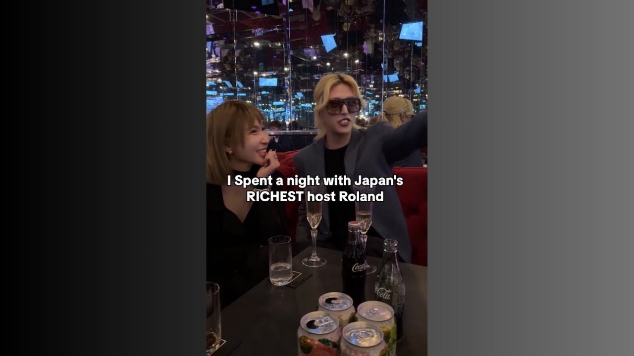 I Spent the Night with Japan’s Richest Host, Roland - YouTube