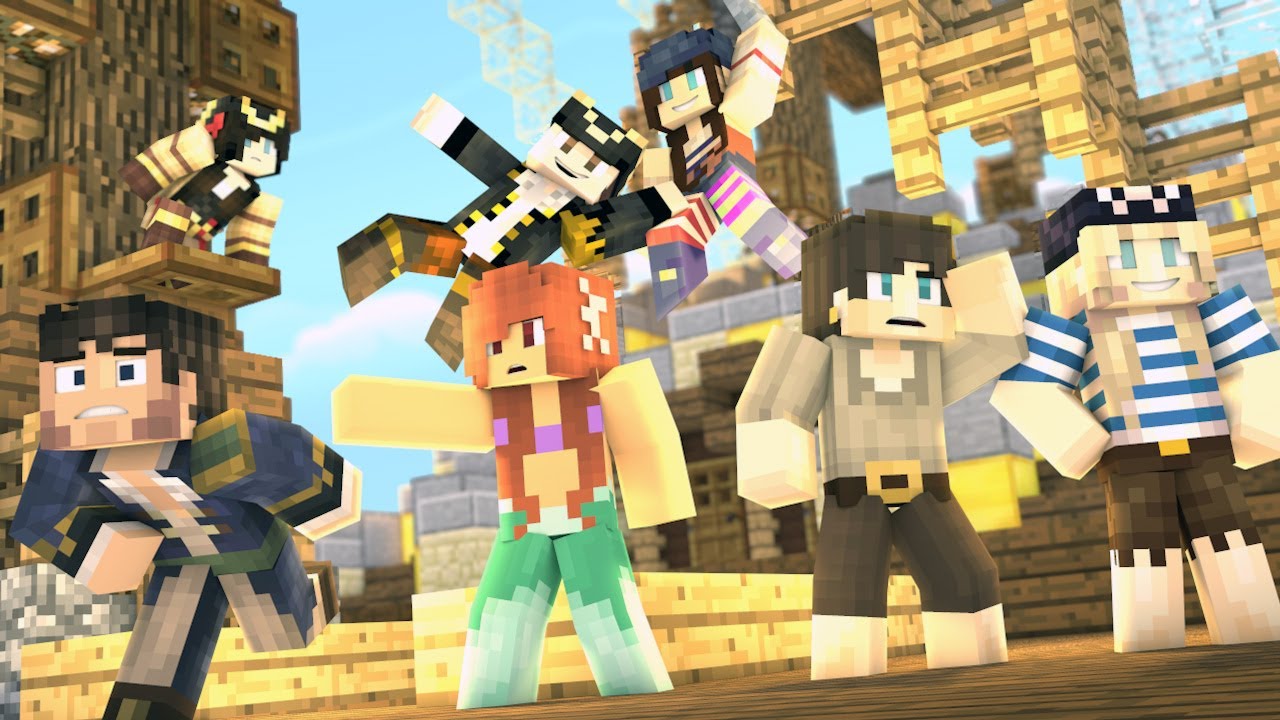 Minecraft Pirates HIDE AND SEEK - THE LOST TREASURE! (Minecraft ...