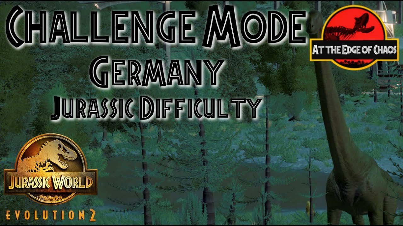 All the Attractions - JWE2 - Germany Challenge Mode - Jurassic ...
