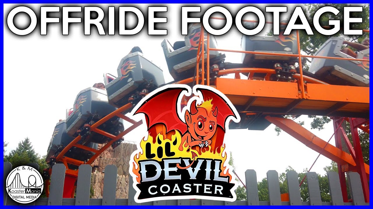 Lil' Devil Coaster | Six Flags Great Adventure | 4K Off-ride Footage ...