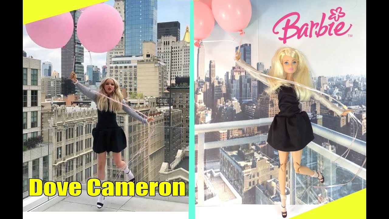 BARBIE imita el instagram de Dove Cameron - YouTube