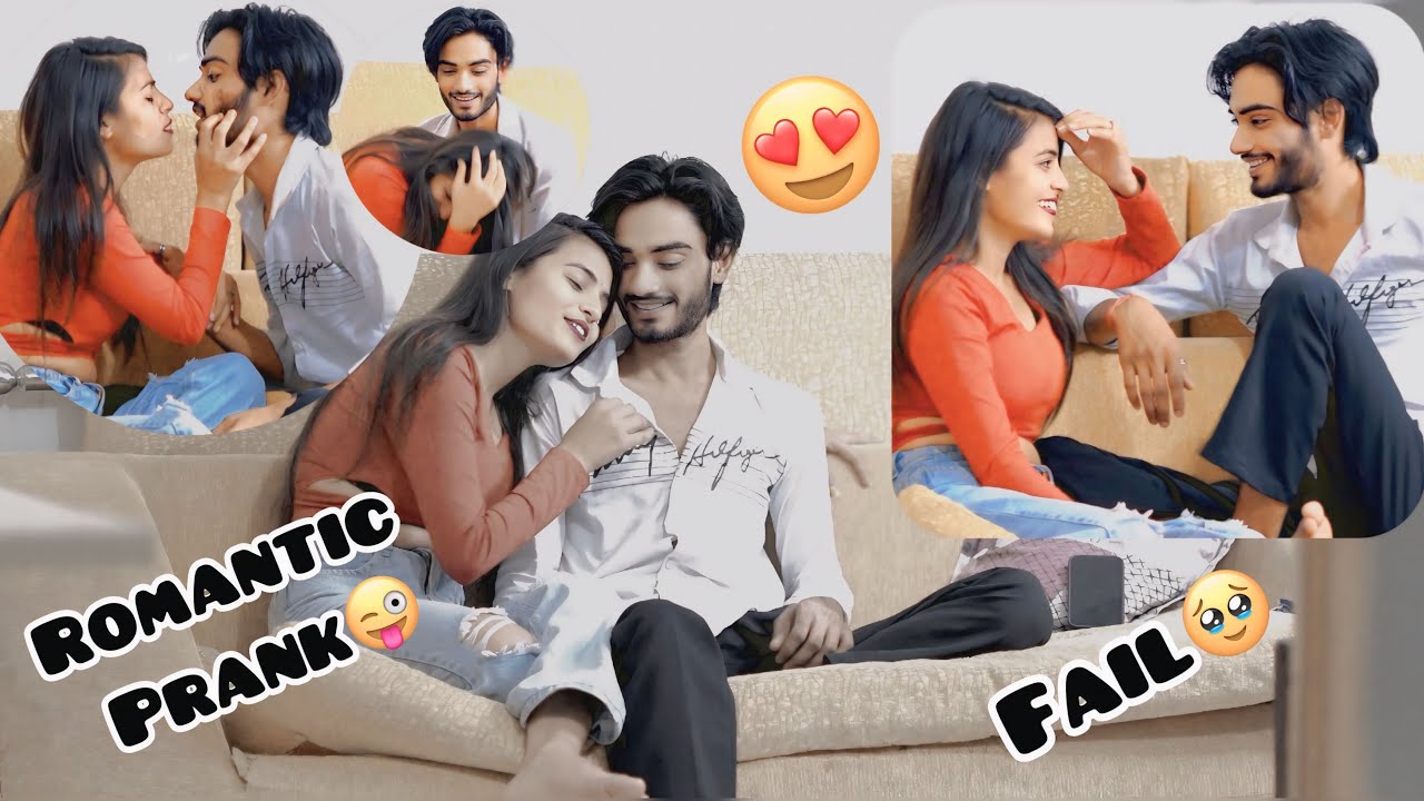 Prank On Girlfriend ️|Romantic Prank On Boyfriend 😘|Gone Romantic 🥰😍 ...