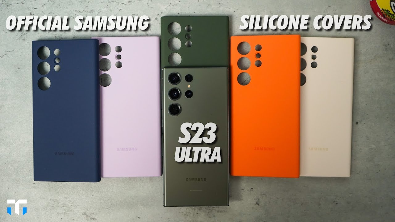 Samsung Galaxy S23 Ultra Official Silicone Cover Cases! - YouTube
