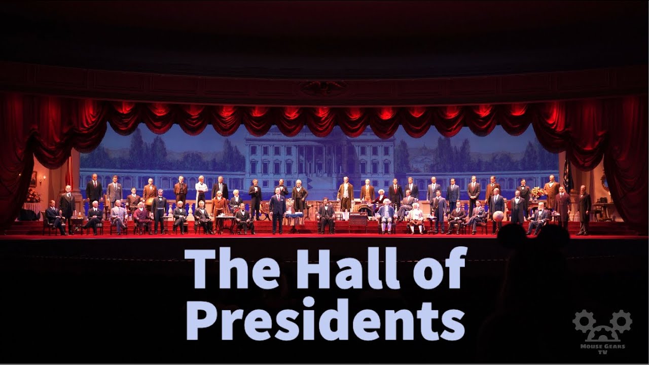 Hall of Presidents at Magic Kingdom - Full Show in 4K - Walt Disney ...