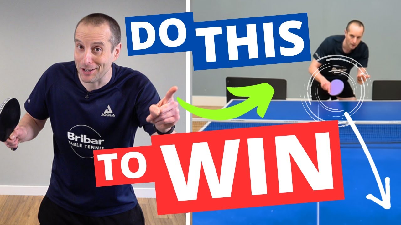 Easiest way to win a point in table tennis - YouTube